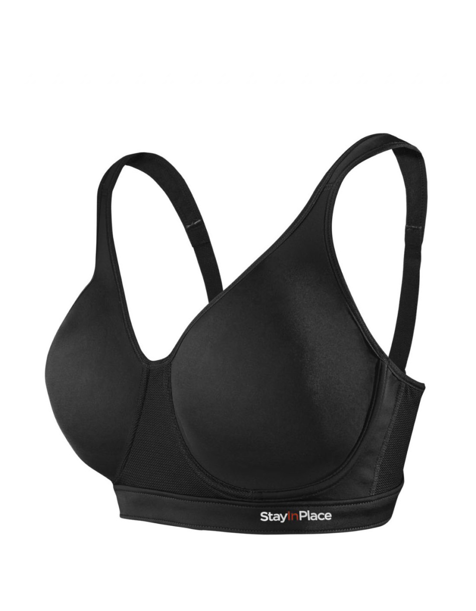 Stay in Place Omega Bra C - Black - Tights.no