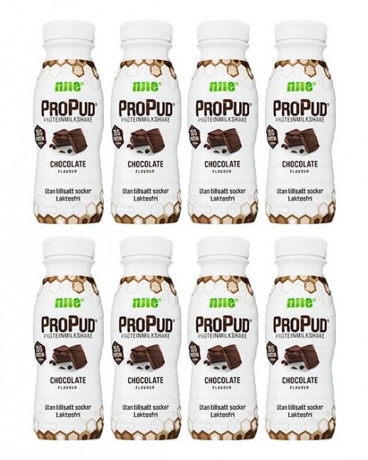 ProPud Milkshake Sjokolade 8x330ml - Tights.no