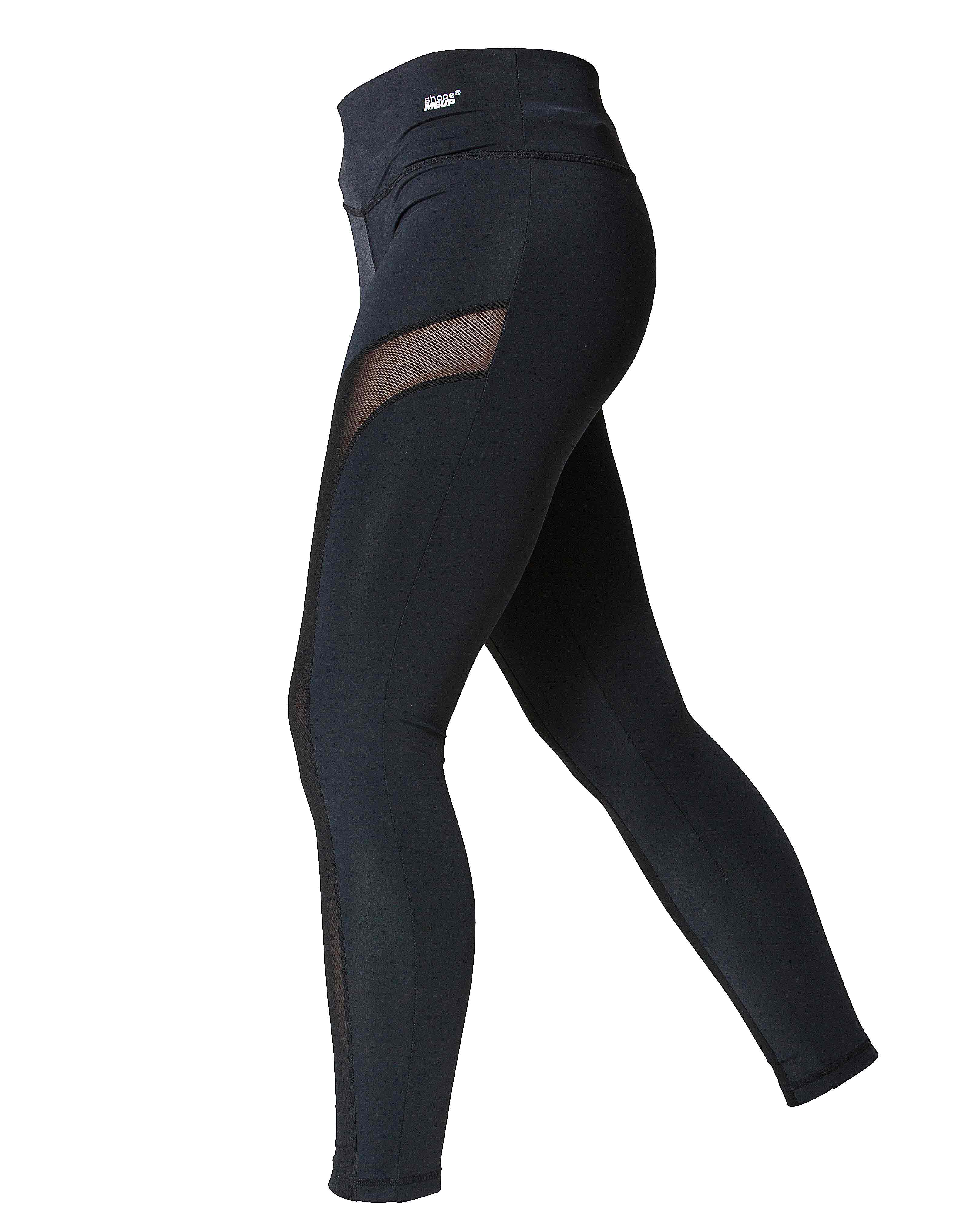 ShapeMeUp Mesh Tights, sort - Tights.no