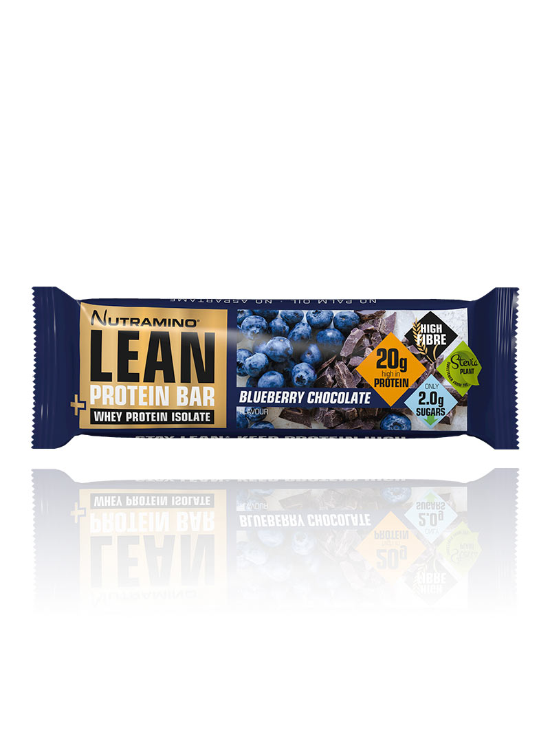 Nutramino Lean Protein Bar Blueberry 60g - Tights.no