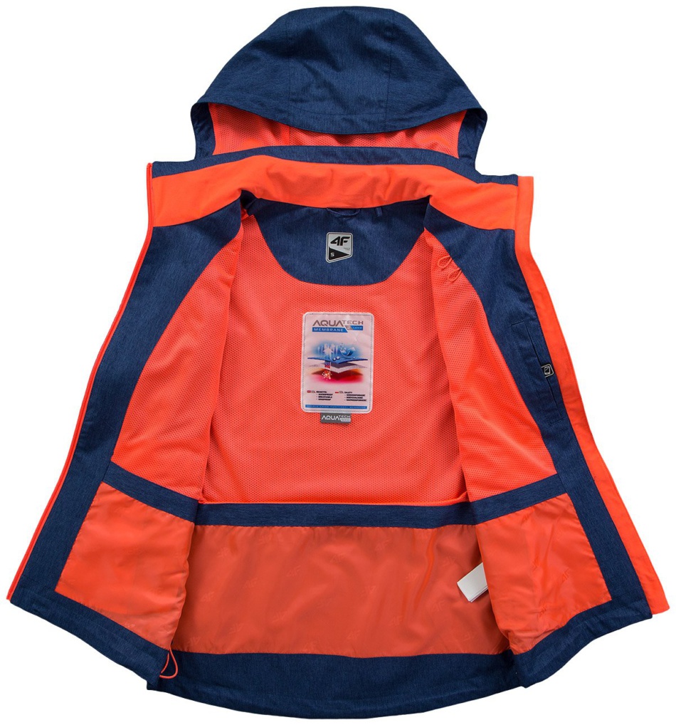 4F Aquatech 5000 skalljakke dame, Denim - Tights.no