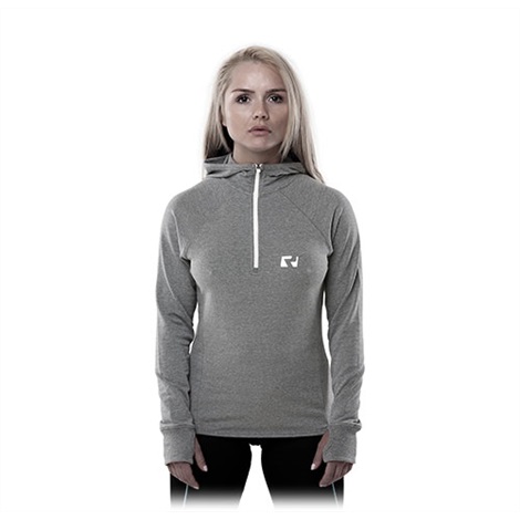 RIPT Ladies Hoodie Grey - Tights.no
