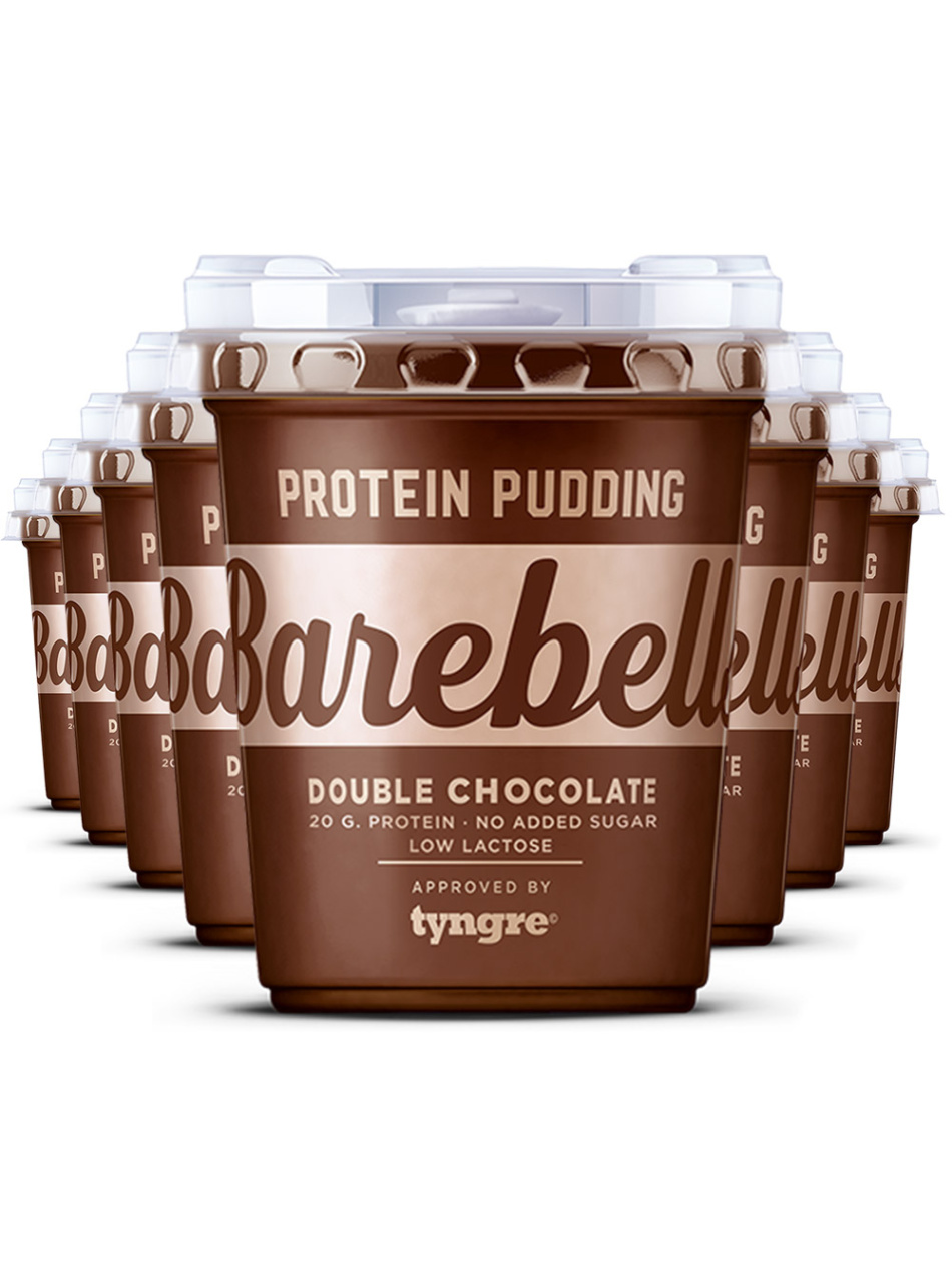 Barebells Protein Pudding Double Chocolate 10x200g - Tights.no