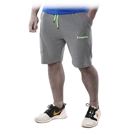 RIPT Mens Slimfit Shorts Grey - Tights.no