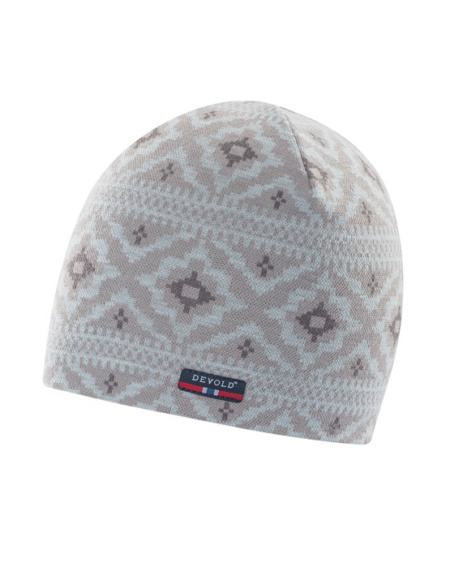 Devold Ona Beanie - Stone - Tights.no