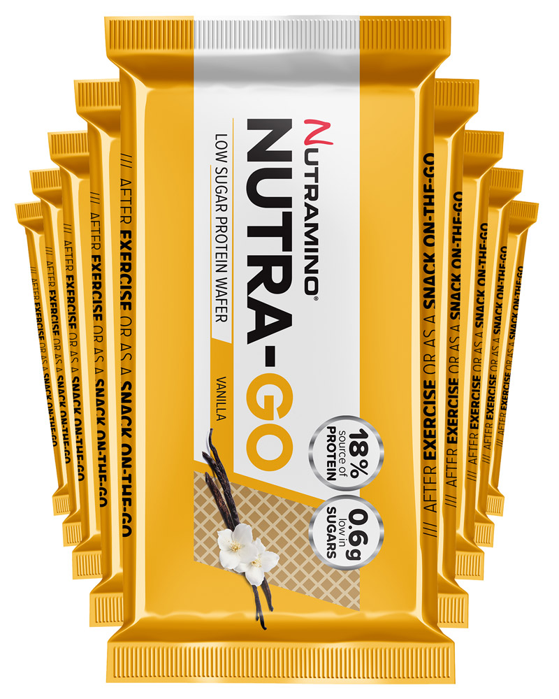 Nutramino GO Wafer Vanilla 12x39g - Tights.no