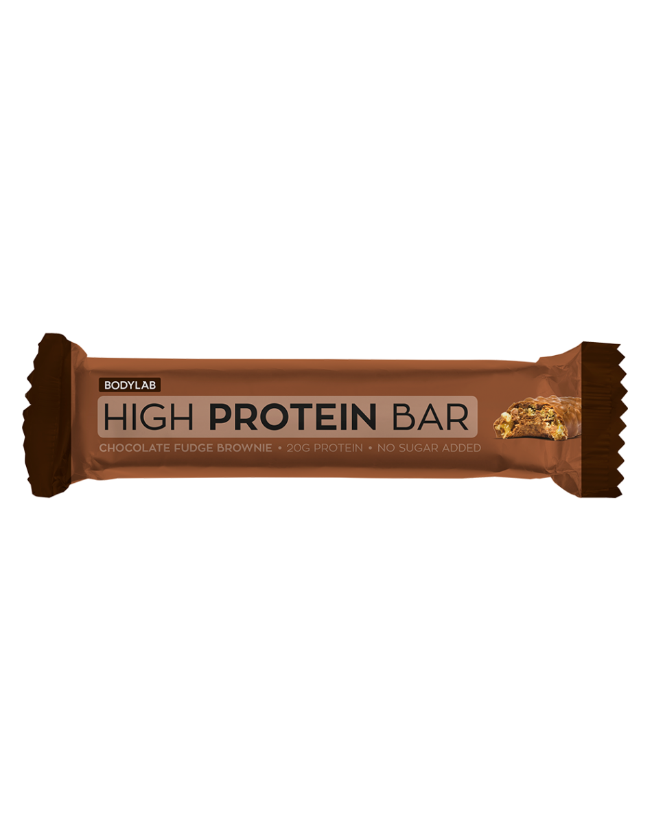 Bodylab Superior High Protein Bar Chocolate Fudge Brownie 60g - Tights.no