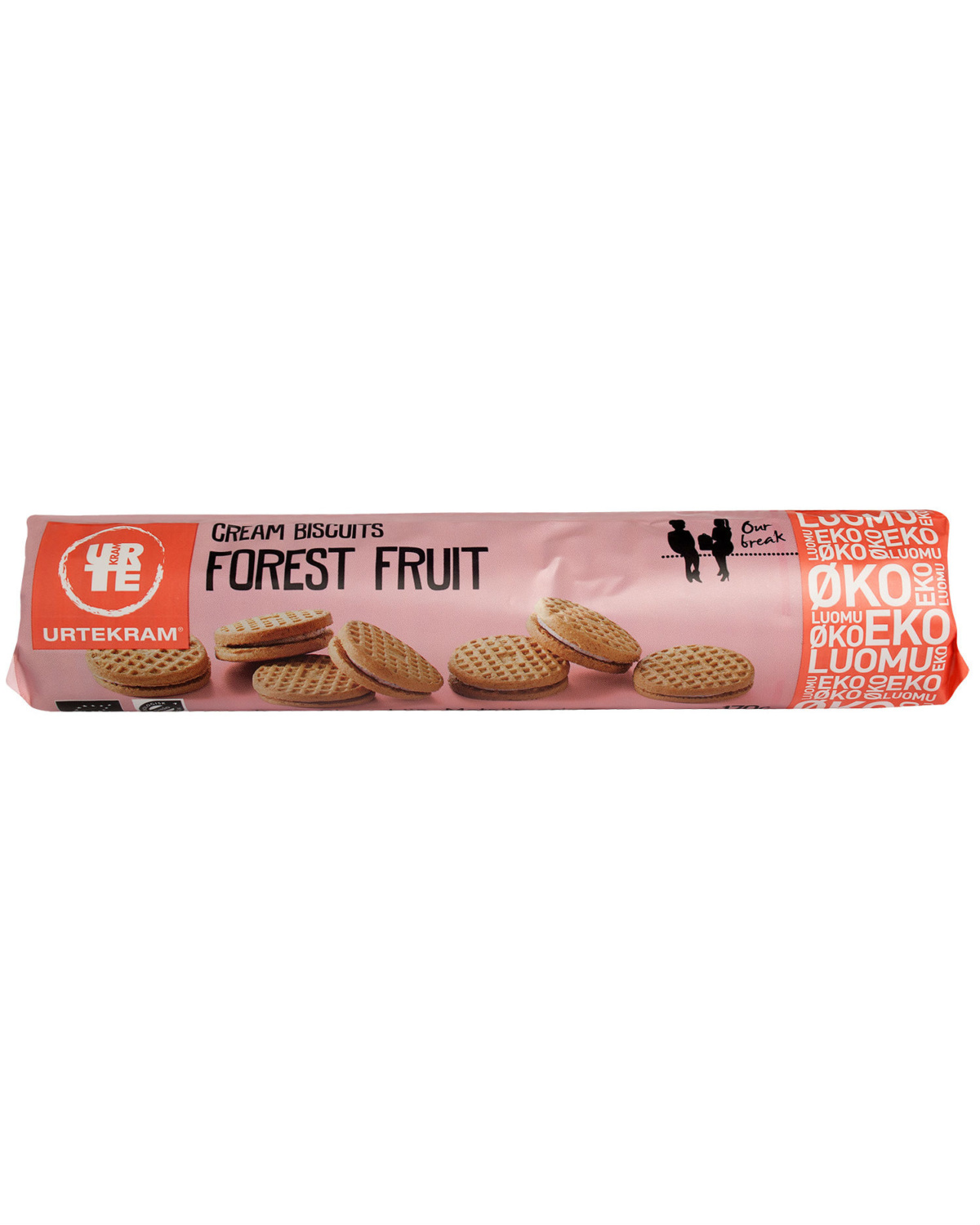 Urtekram Økologisk Forest Fruit Biscuits 170g - Tights.no