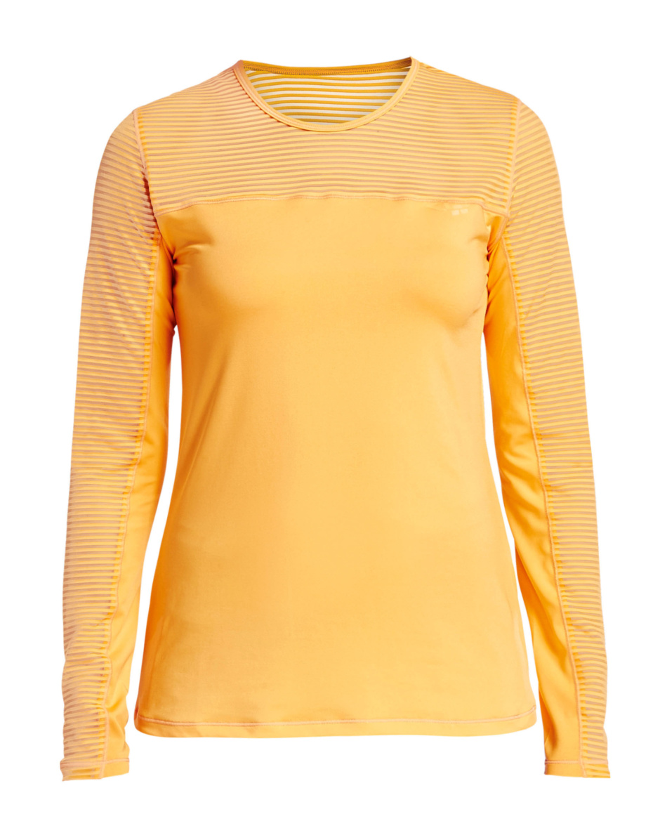 Röhnisch Miko Long Sleeve - Saffron - Tights.no