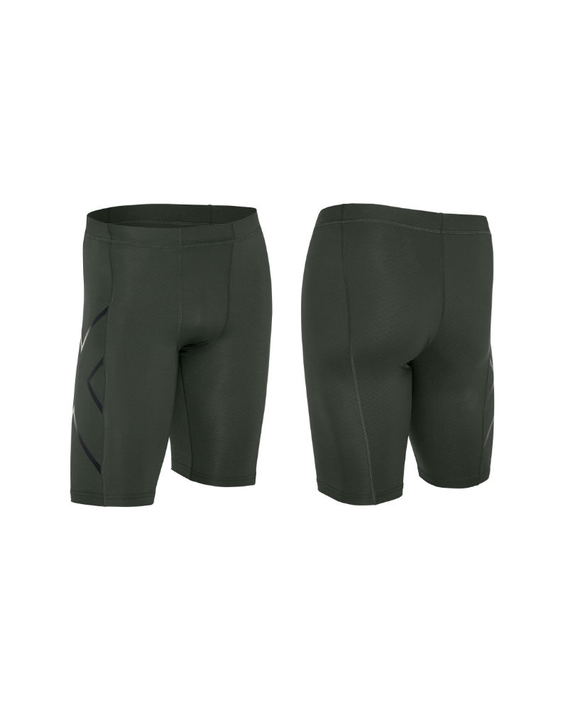 2XU Print Compression Shorts Herre - tights.no