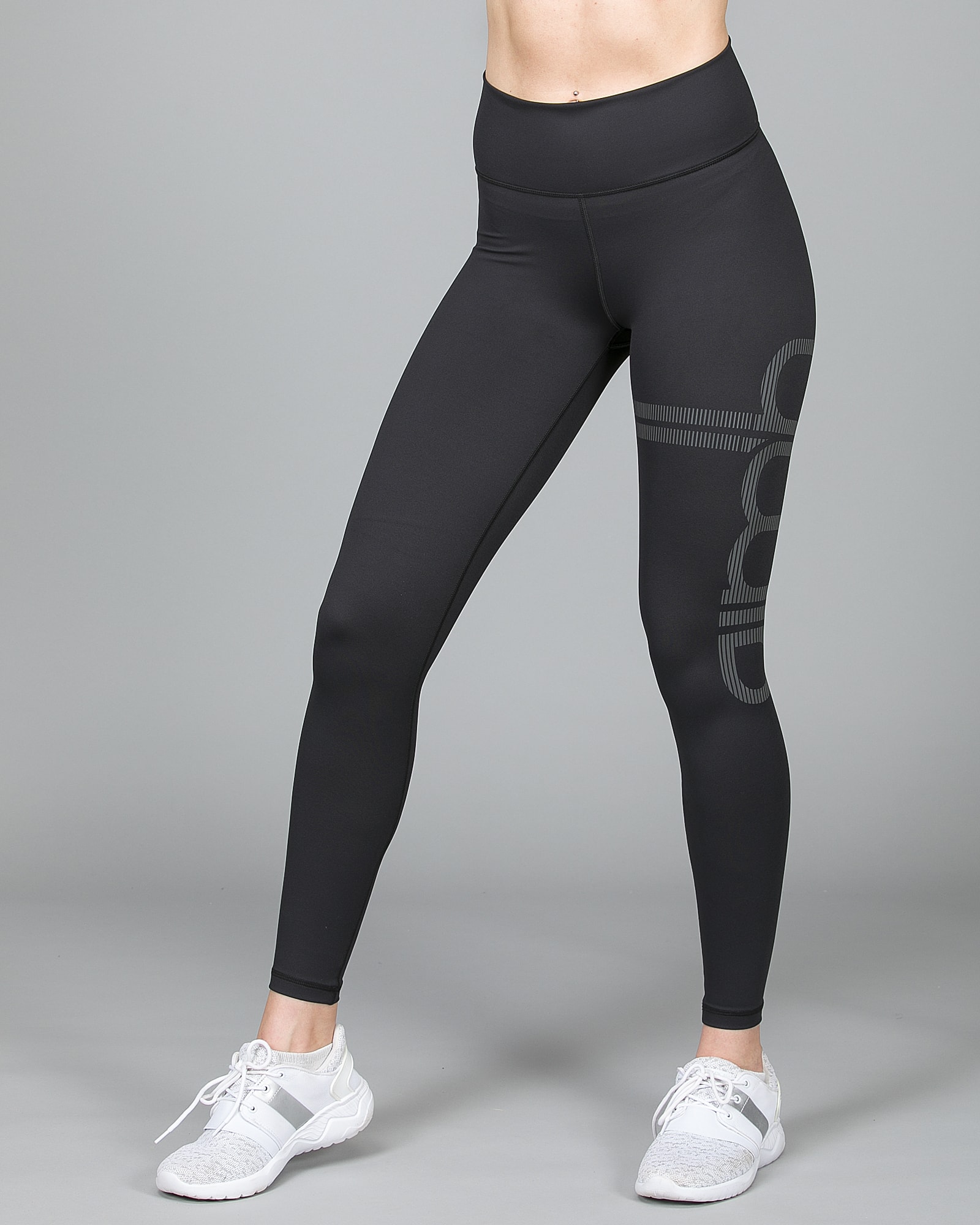 Aim’n Black Stripe Reflective Tights - Tights.no