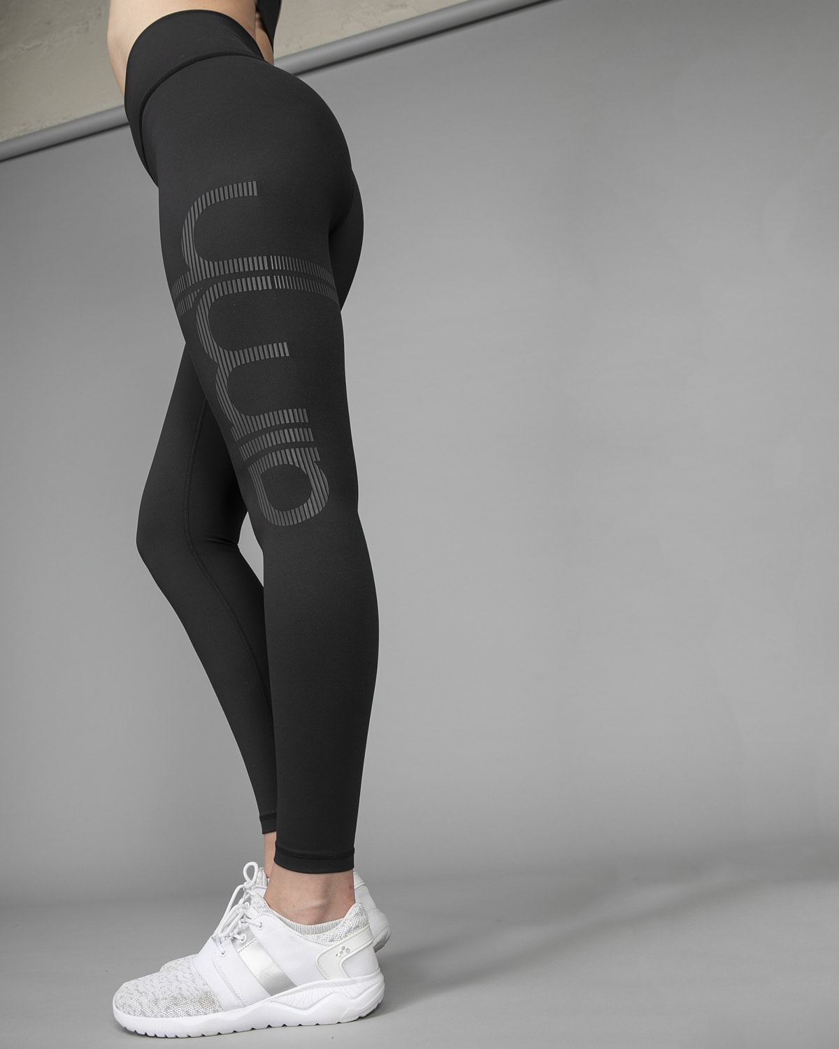 Aim’n Black Stripe Reflective Tights - Tights.no