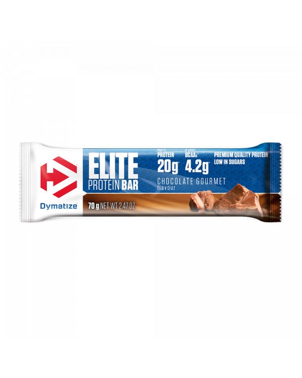 Dymatize Elite Protein Bar Chocolate Gourmet 90g - Tights.no