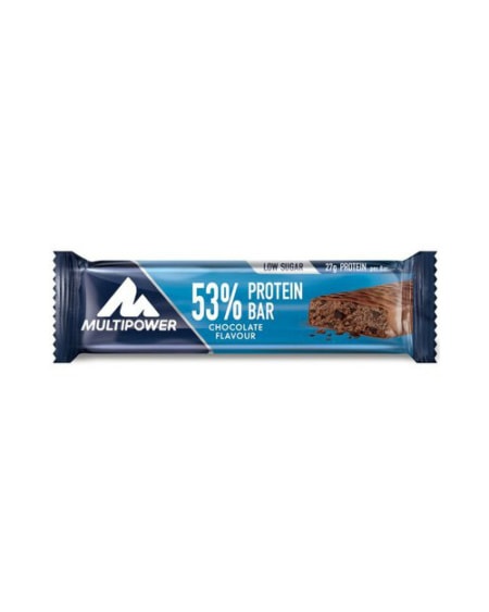 Multipower 53% Protein Bar Chocolate 50g - Tights.no