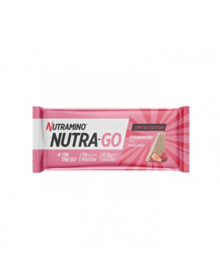Nutramino GO Wafer - Strawberry Summer Edition 39g - Tights.no