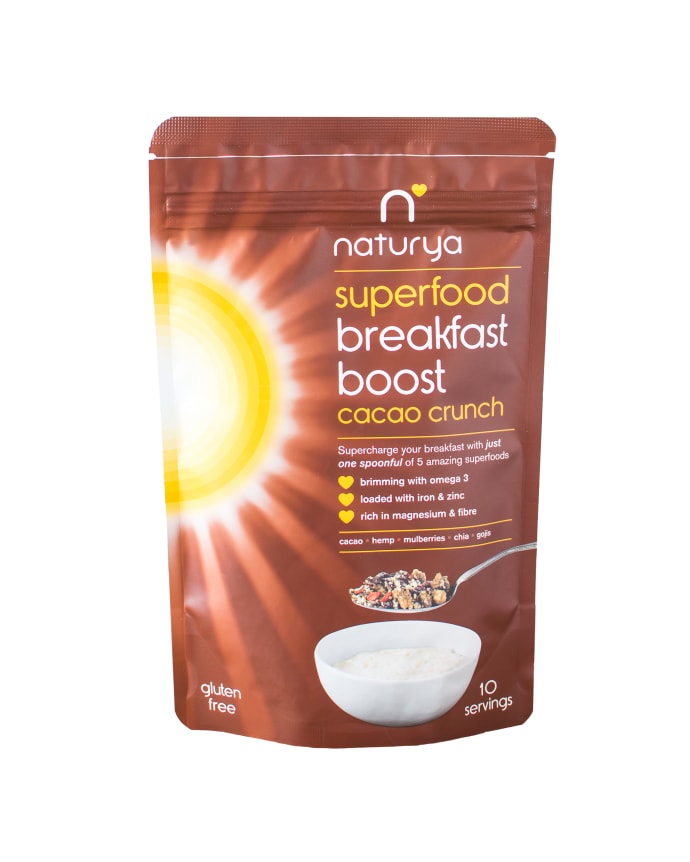 Naturya Organic Cacao Crunch Breakfast Boost 150g - Tights.no