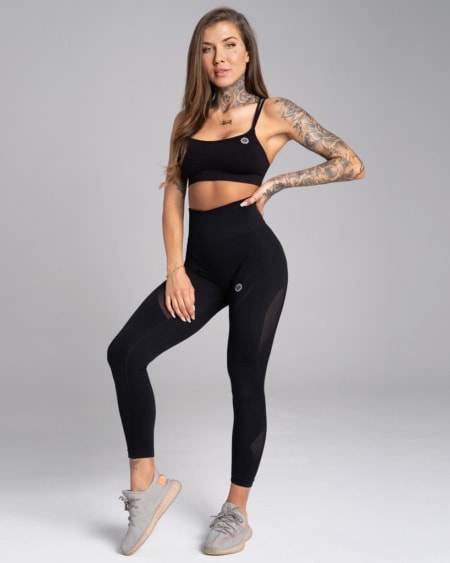 Gym Glamour Carbon Tights - Tights.no