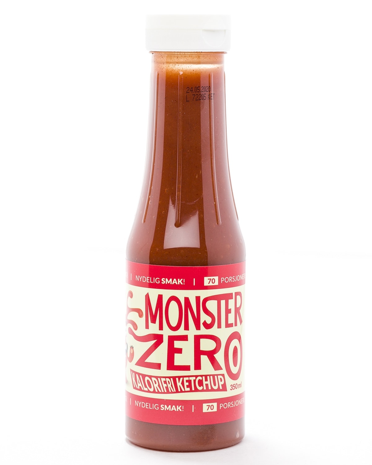 Monster Lavkarbo Zero Ketchup 350ml - Tights.no
