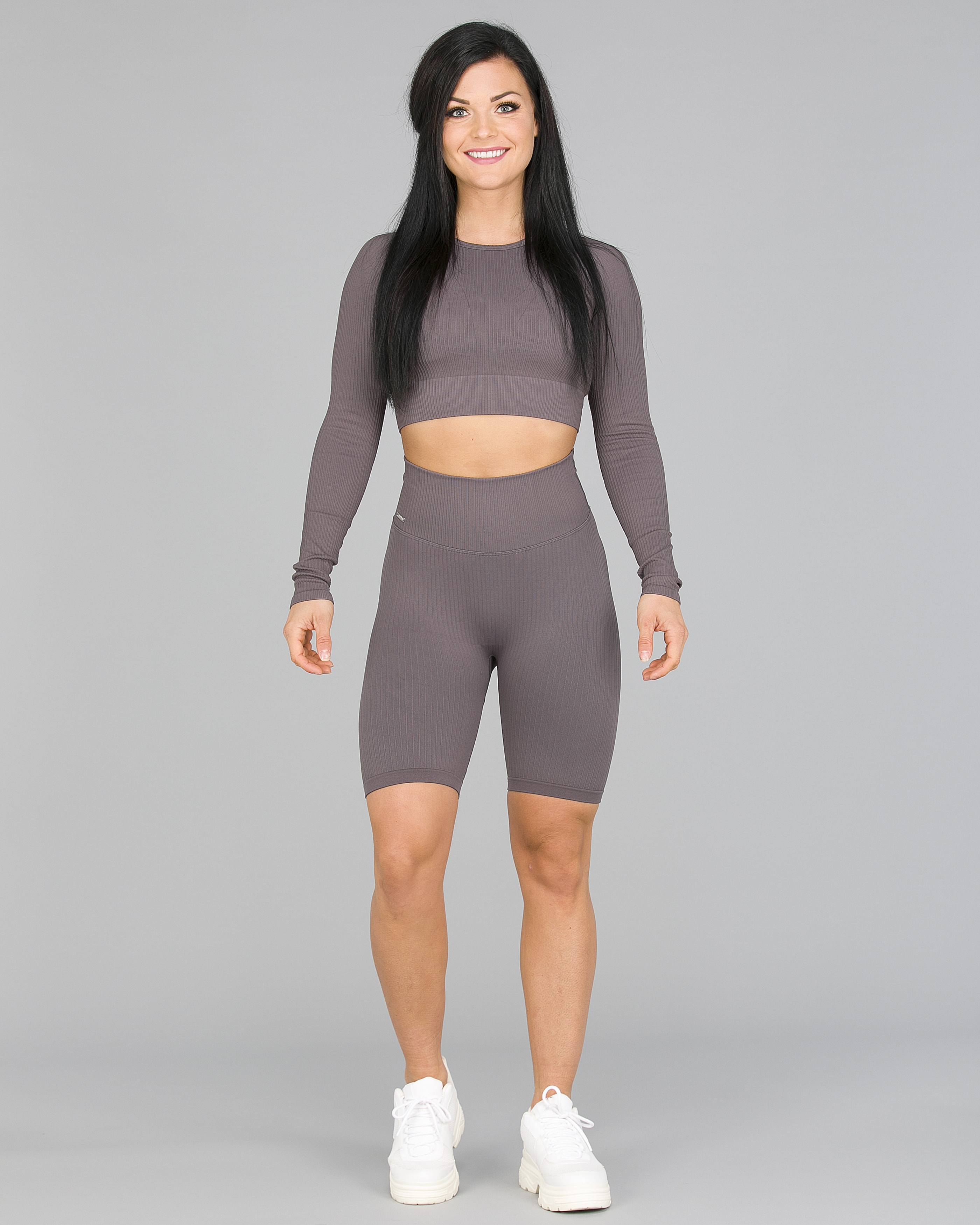 Aim’n Concrete Ribbed Seamless Biker Shorts - Tights.no