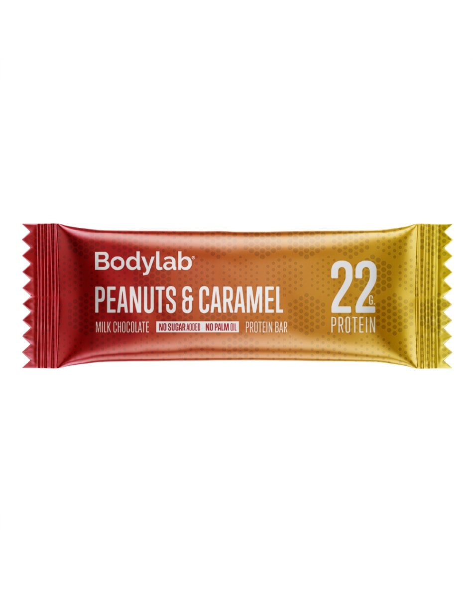 Bodylab Protein Bar Caramel & Peanuts 65g - Tights.no