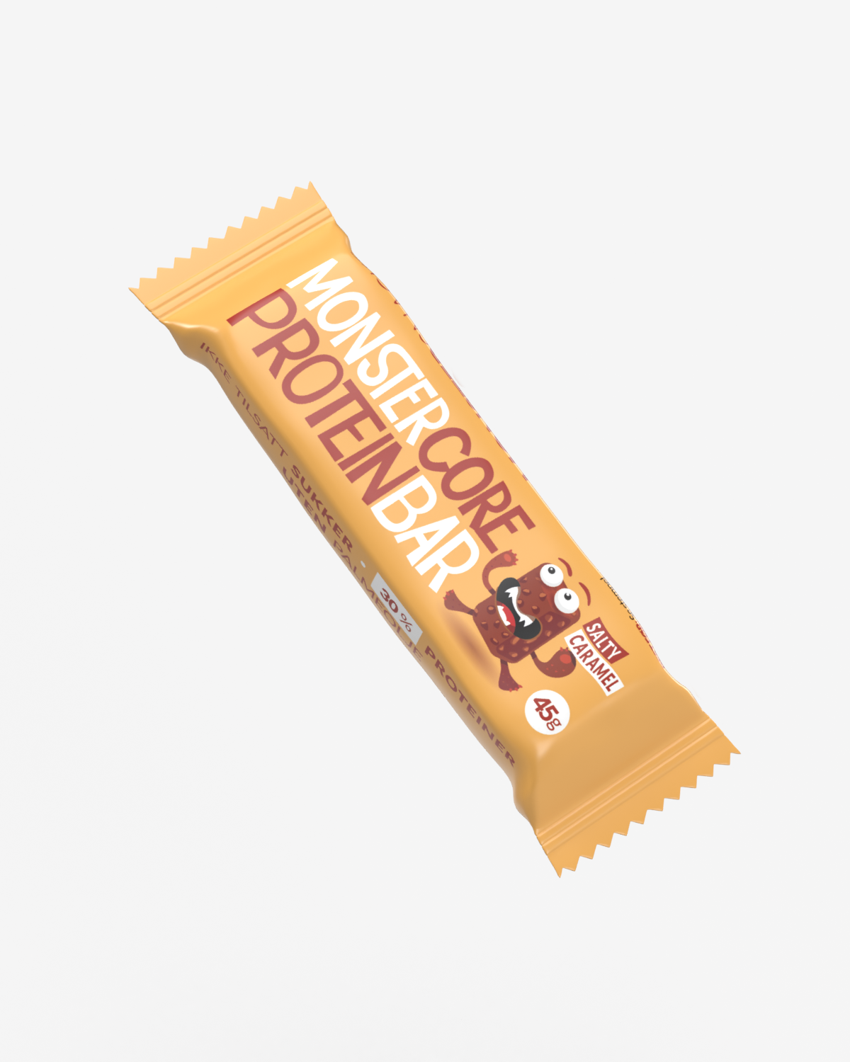 Monster Core Protein Bar Salty Caramel 45g - Tights.no