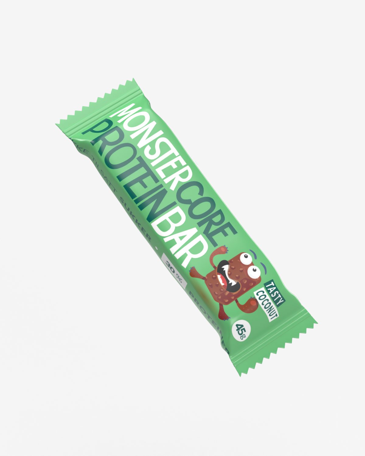 Monster Core Protein Bar - Tasty Coconut 45g - Tights.no
