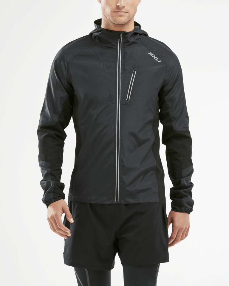 2XU XVENT Jacket Men Black/Black - Tights.no