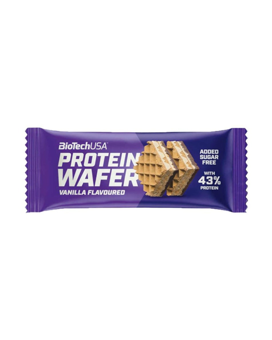 BioTech Protein Wafer Vanilla 35g - Tights.no