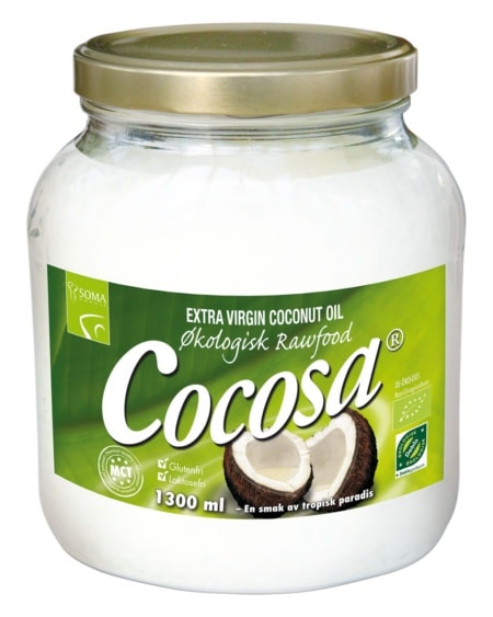 Cocosa Extra Virgin kokosolje 1300 ml - Tights.no