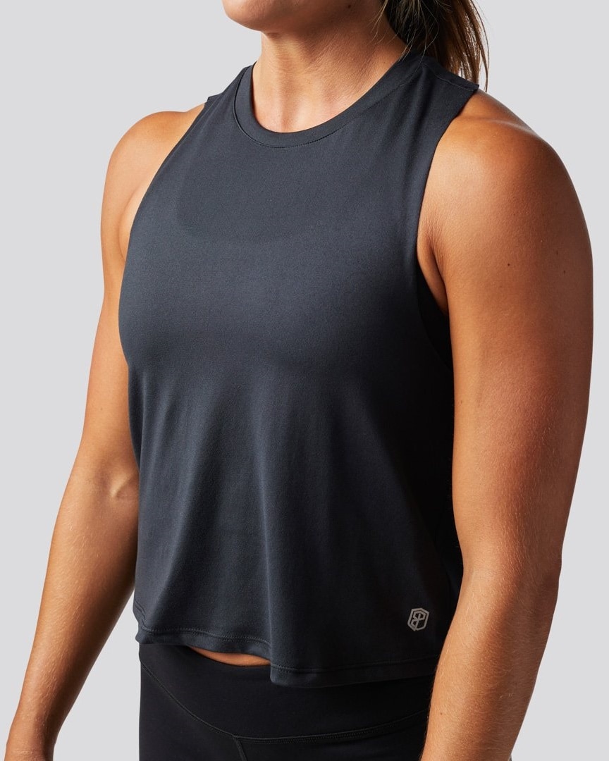 Born Primitive The Elevate Crop 2.0 Black - Tights.no