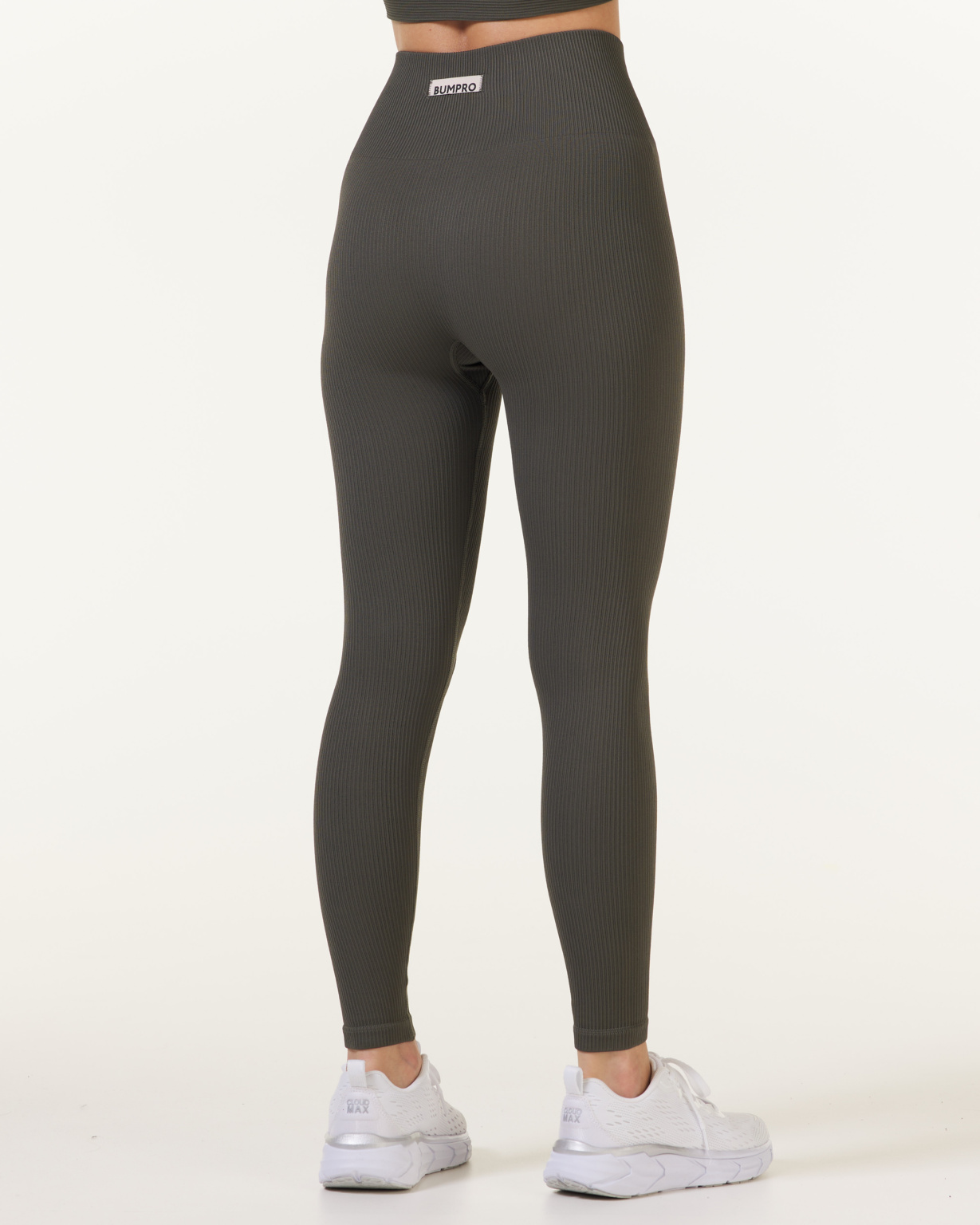 Bumpro Perfect Rib Tights Military Green - Tights.no