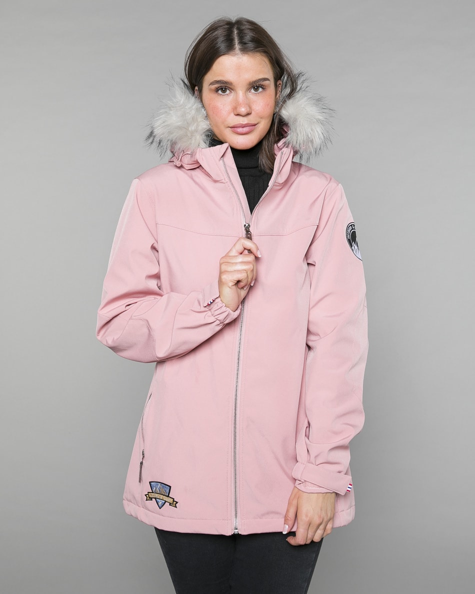 Outdoor & Essentials Mountain Bunny Jacket Dimmed Pink - Tights.no
