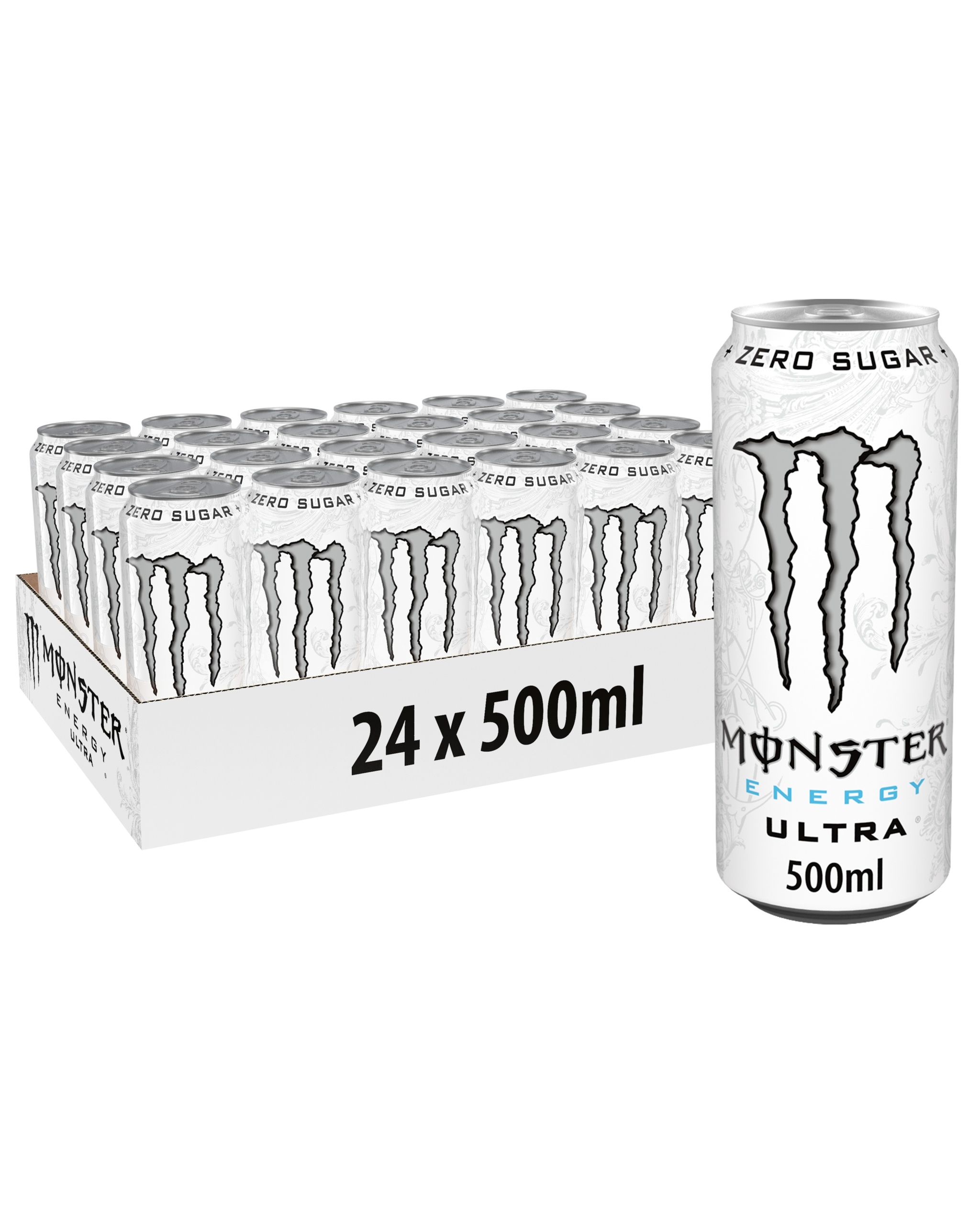 Monster Ultra White 500ml - Tights.no