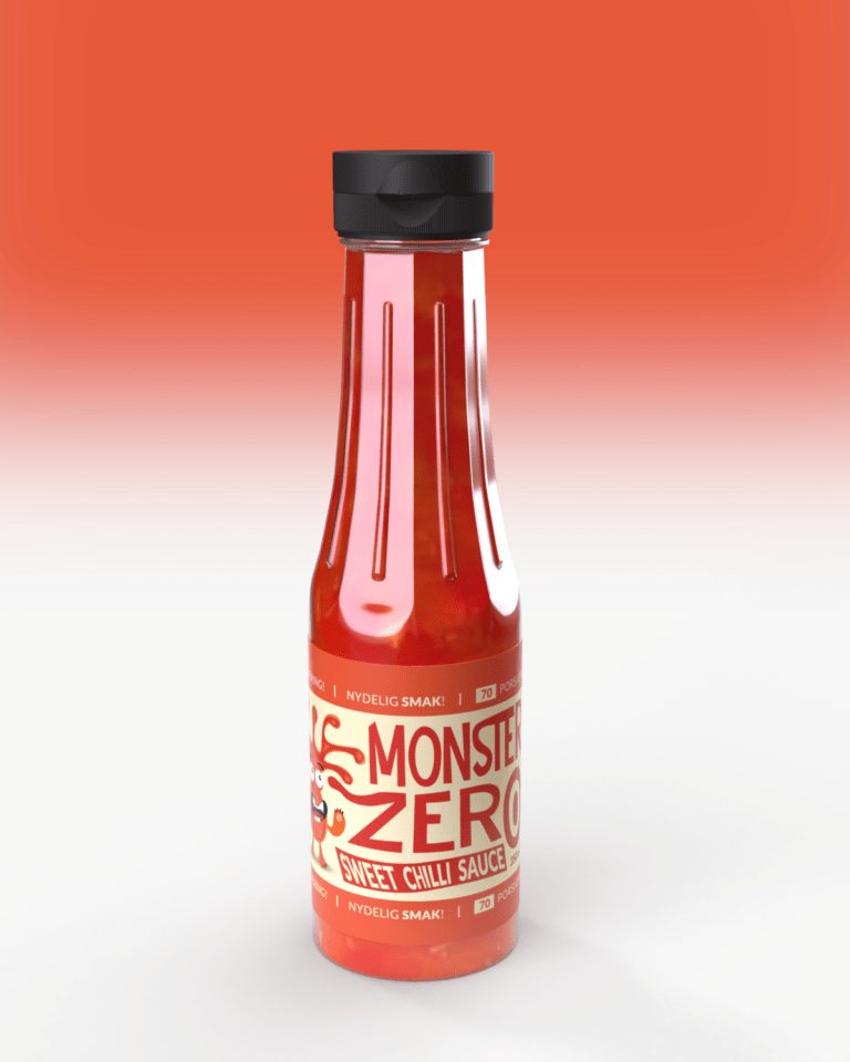 Monster Lavkarbo Sweet Chilli 350ml - Tights.no