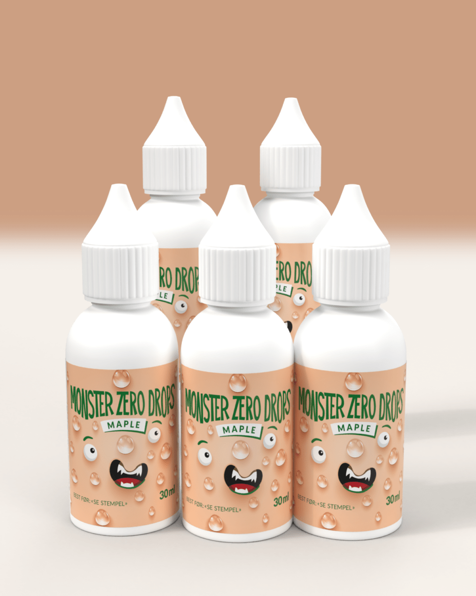 Monster Lavkarbo Zero Drops - Maple Syrup - NY FORBEDRET OPPSKRIFT ...