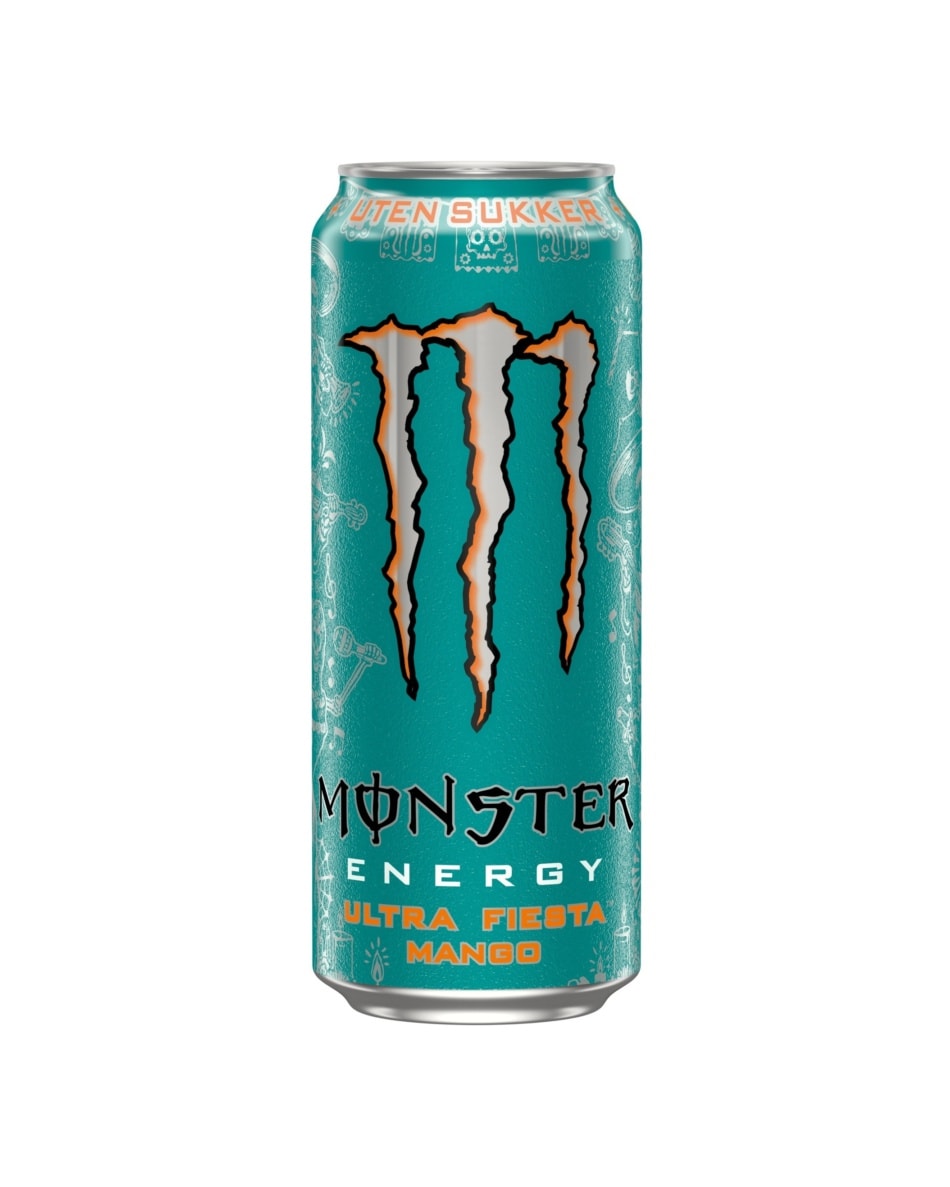 Monster Ultra Fiesta Mango 500ml - Tights.no