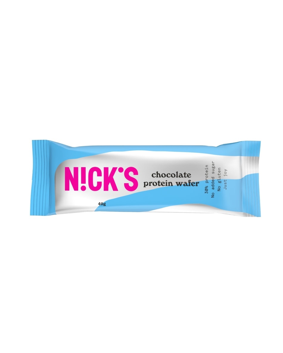 Nick's Protein Wafer Chocolate 40g - tights.no