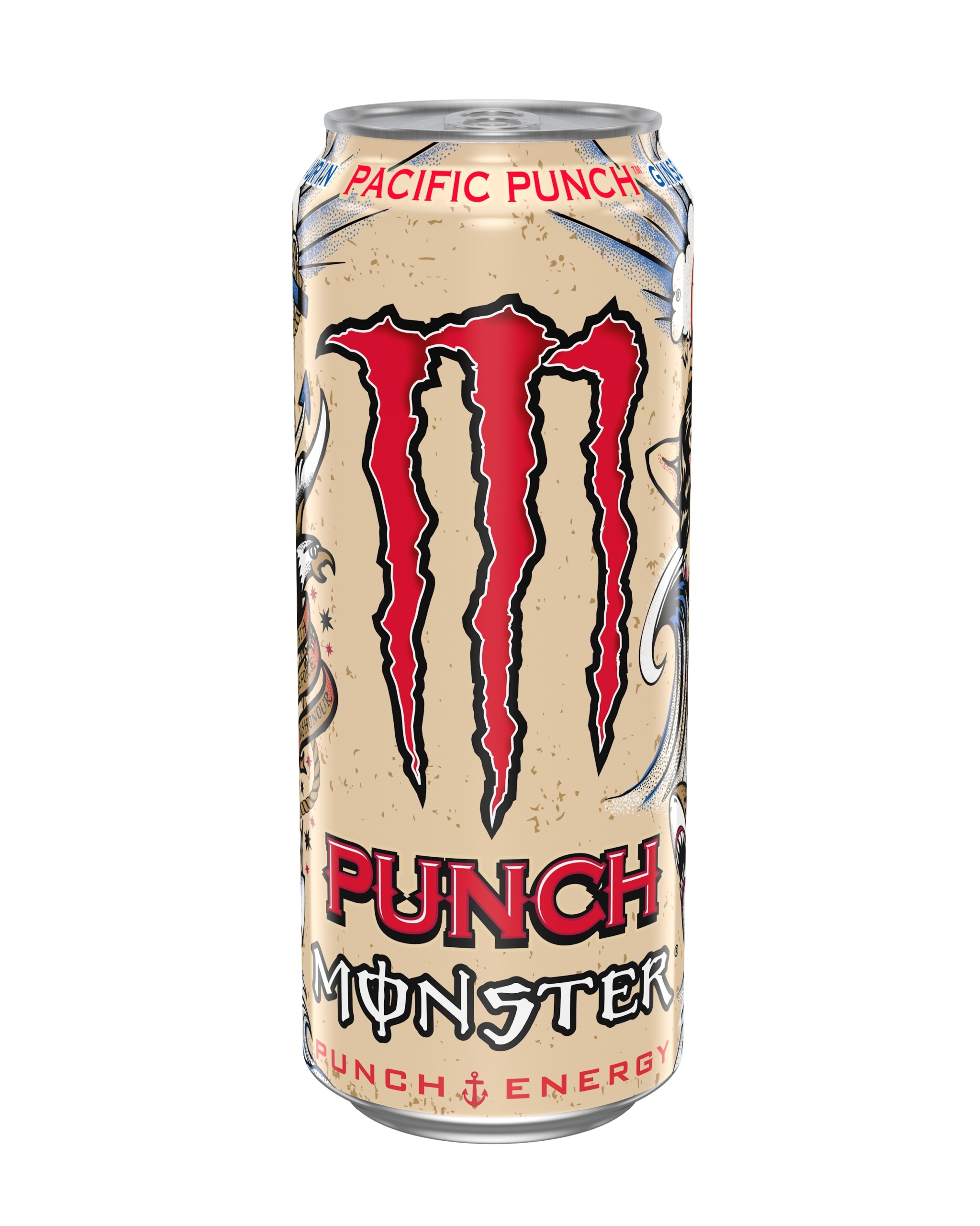 Monster Pacific Punch 500ml - Tights.no