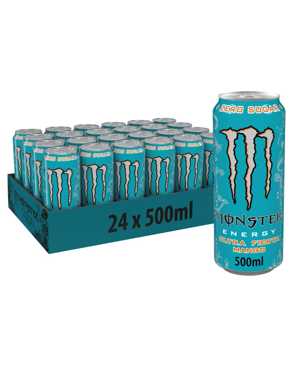 Monster Ultra Fiesta Mango 500ml - Tights.no