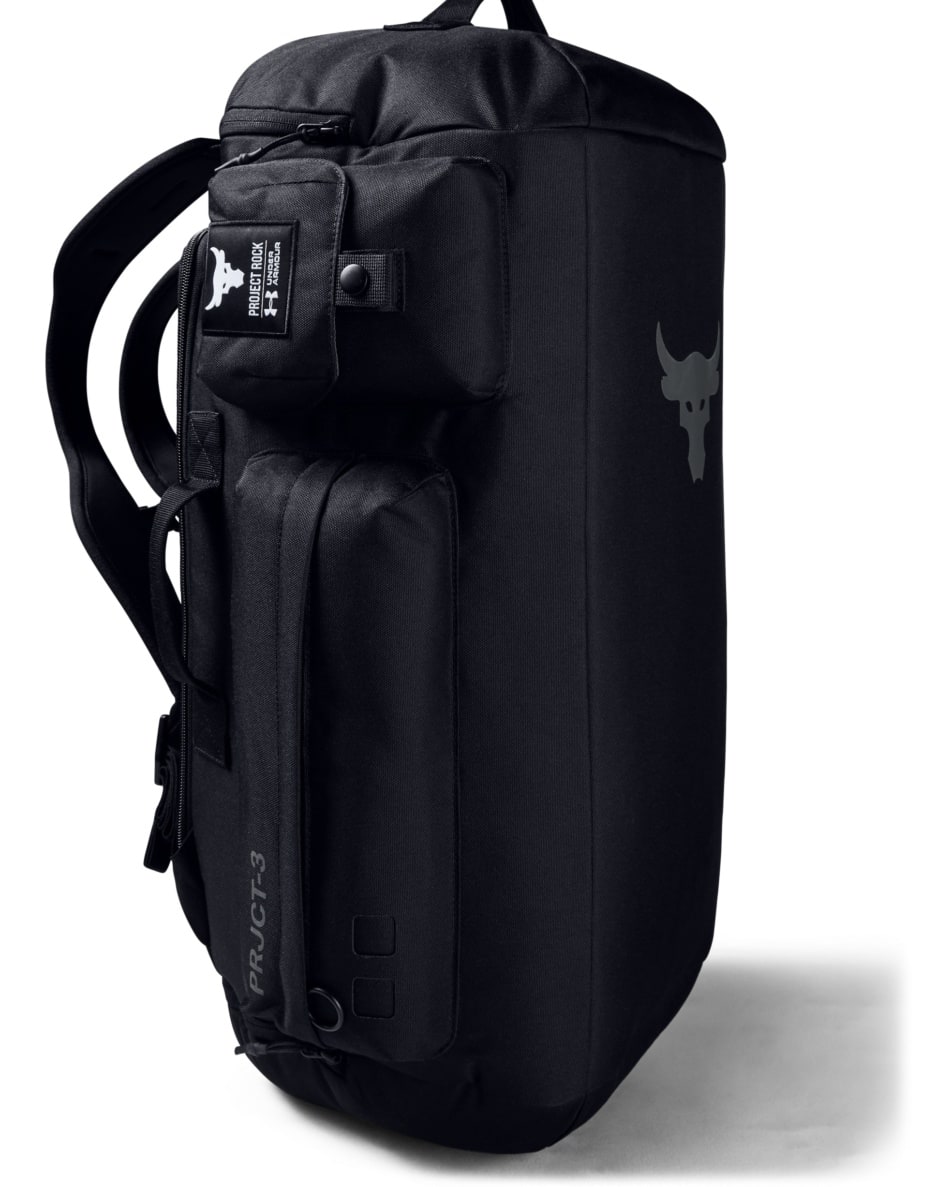 Under Armour Project Rock Duffle Backpack Black - Tights.no