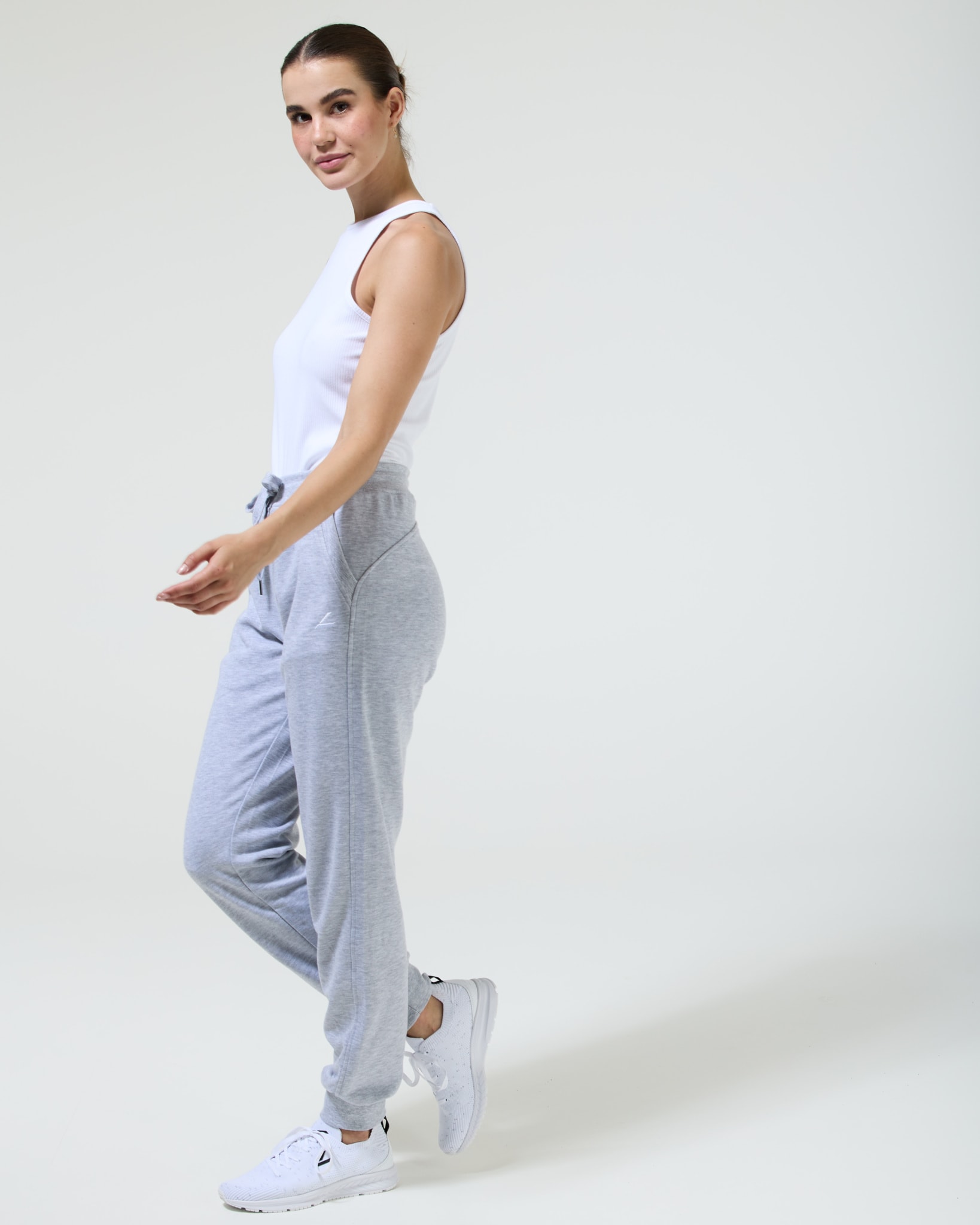 Weightless Bella Rib Tank White - tights.no