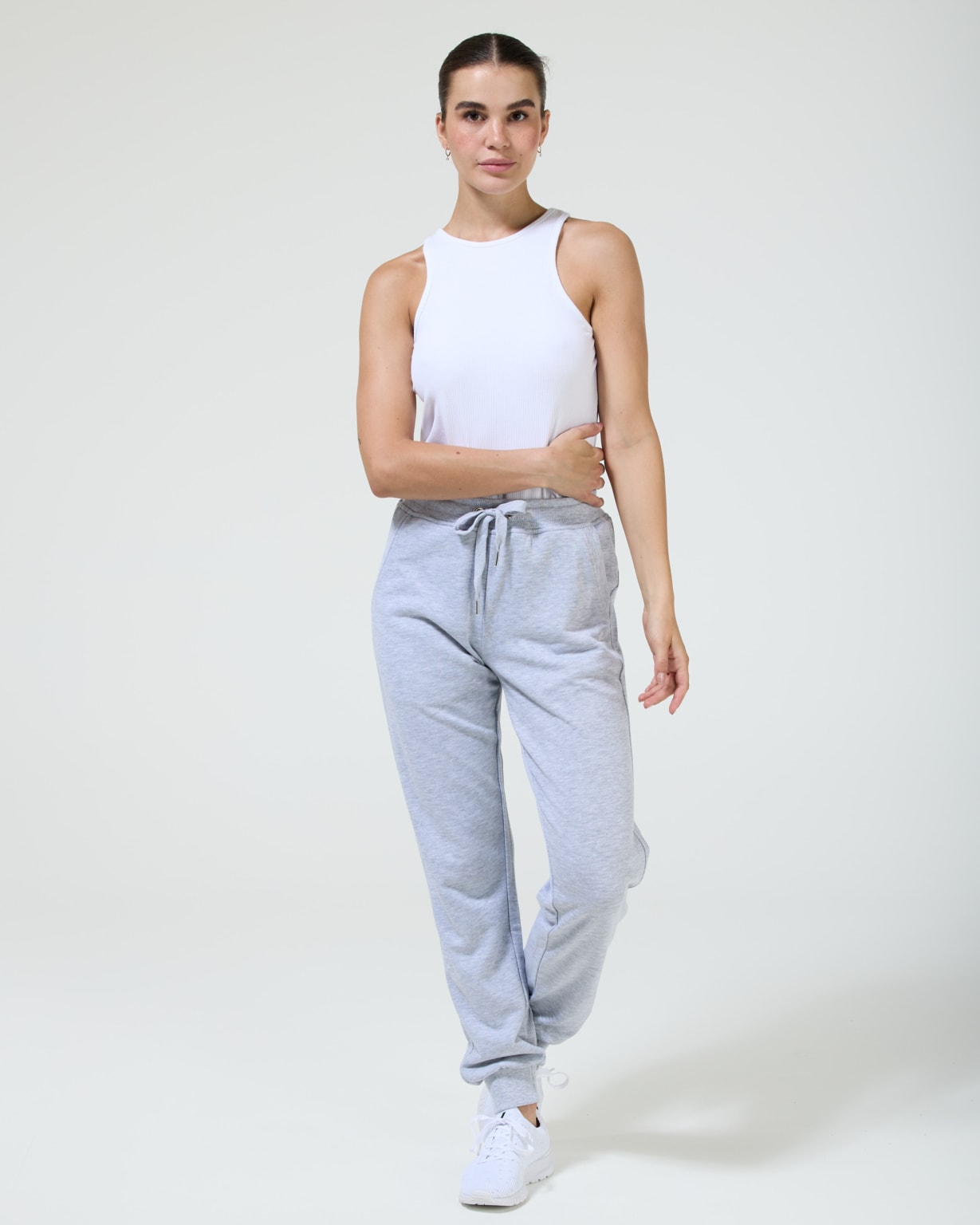 Weightless Bella Rib Tank White - tights.no