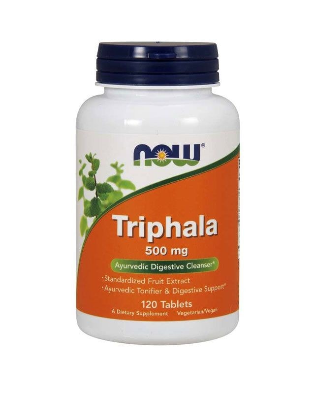 Now Foods Triphala - 500mg - 120 tabs - Tights.no