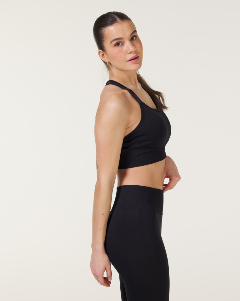 LEVITY Vamp Seamless Bra Black - Tights.no