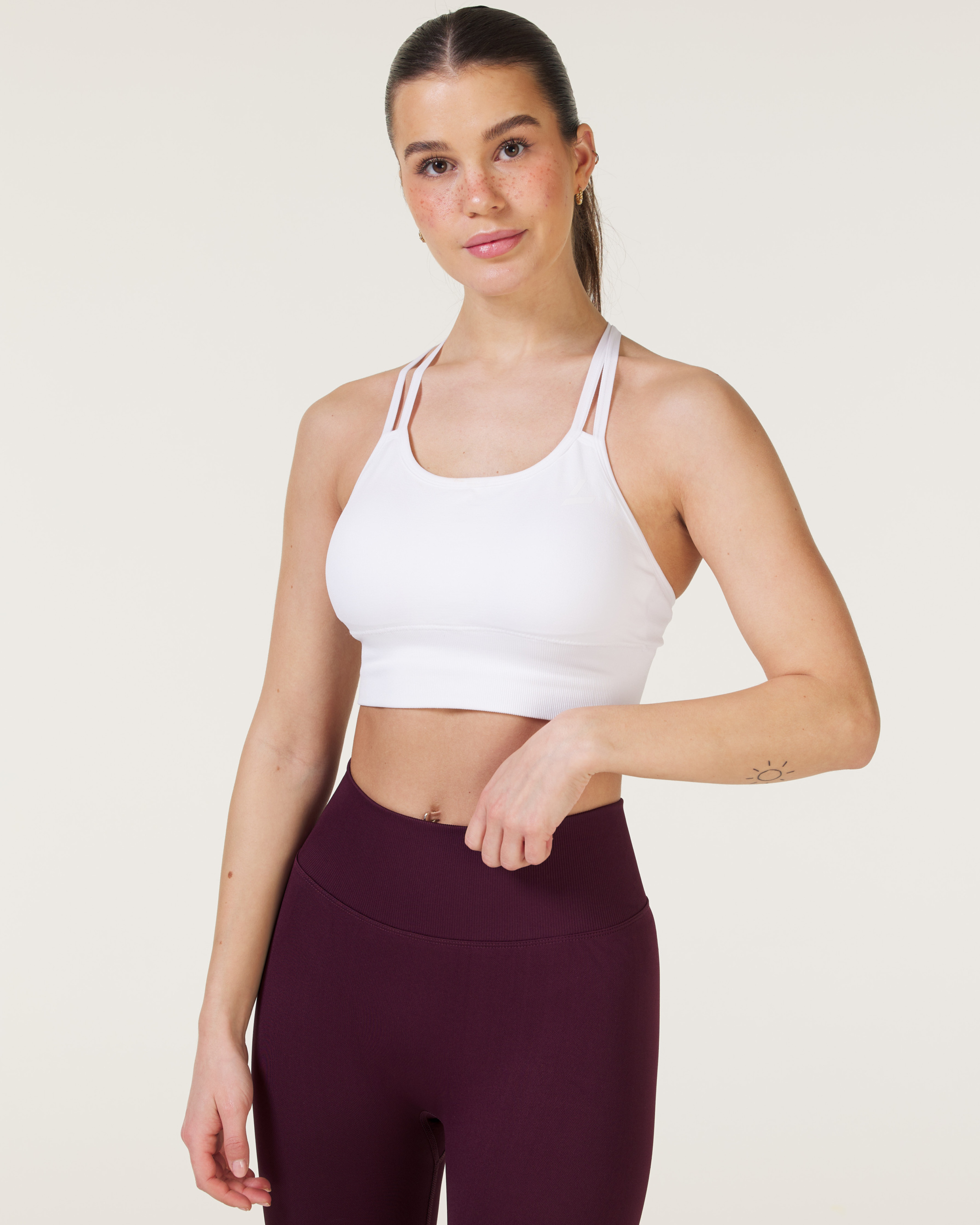 LEVITY Vamp Seamless Bra White - Tights.no