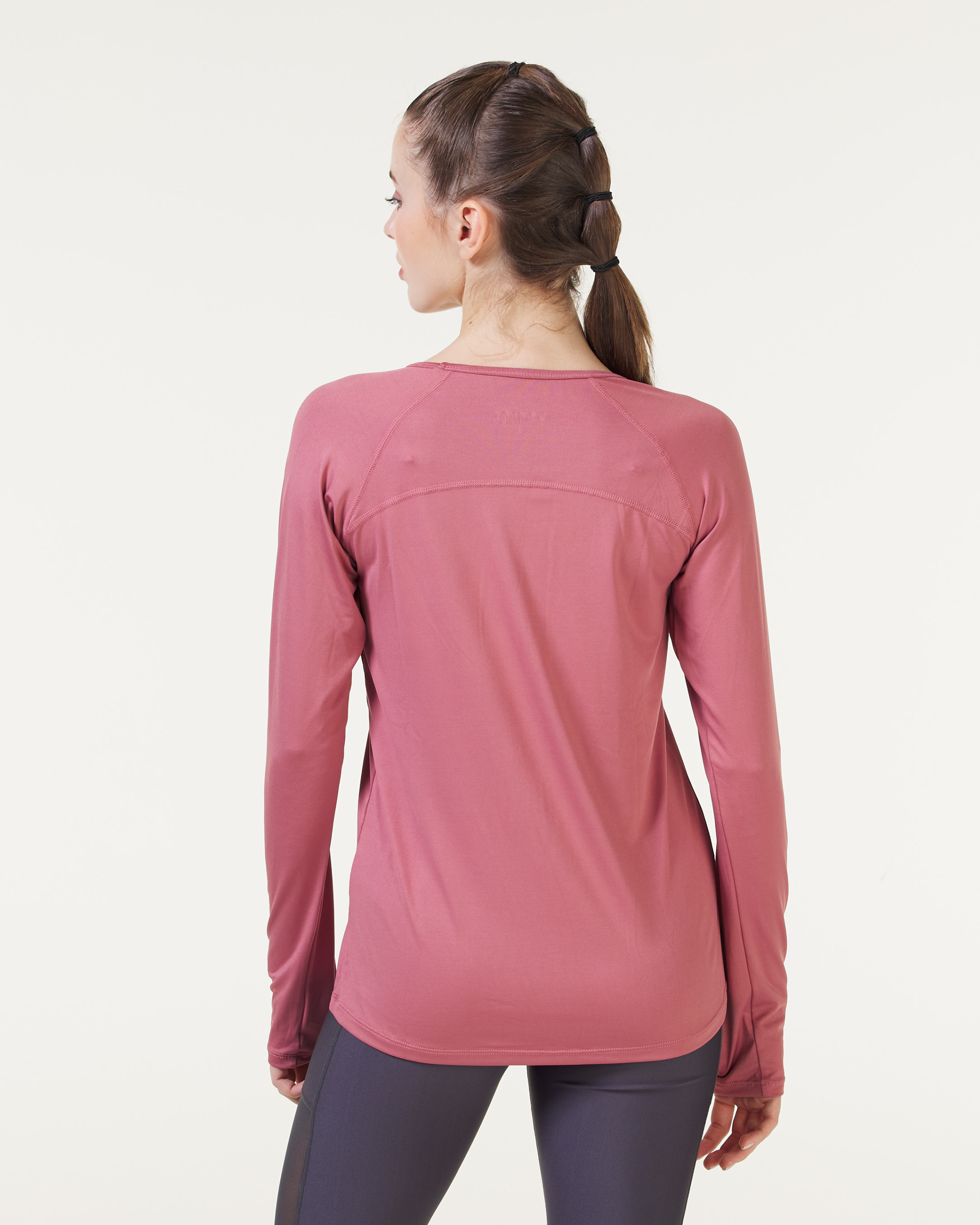 LEVITY Lead High Neck Long Sleeve Pink Rose - Tights.no