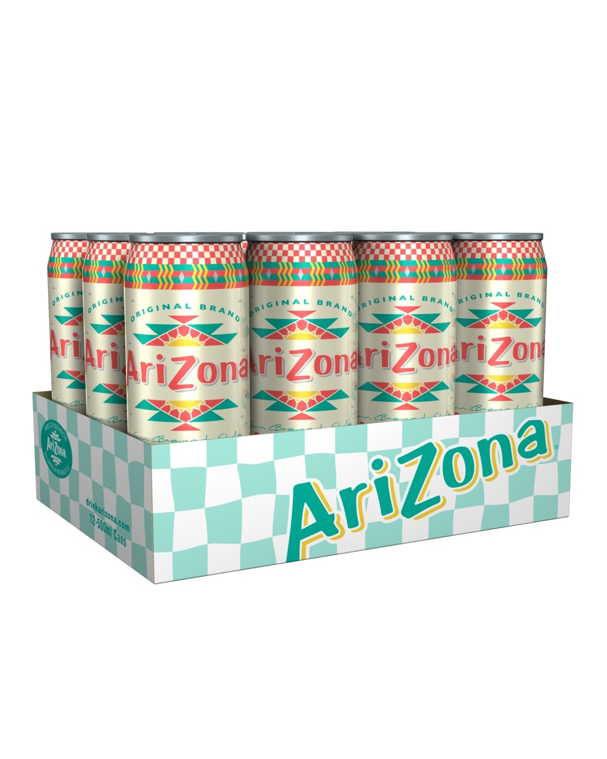 AriZona Iced Tea Peach 12x0,5l BX - Tights.no
