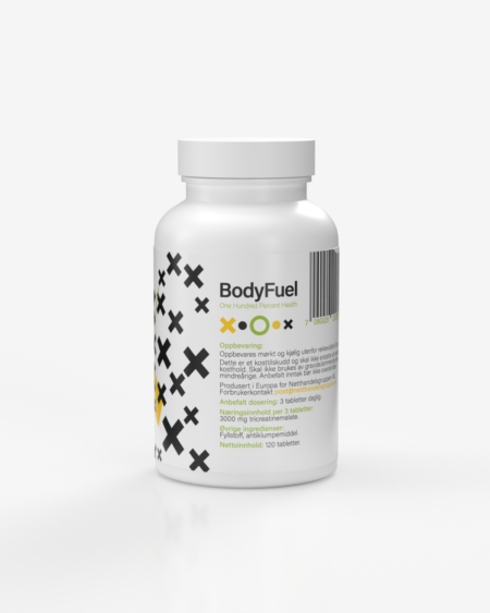 BodyFuel Tricreatine Malate 120x1000mg - tights.no