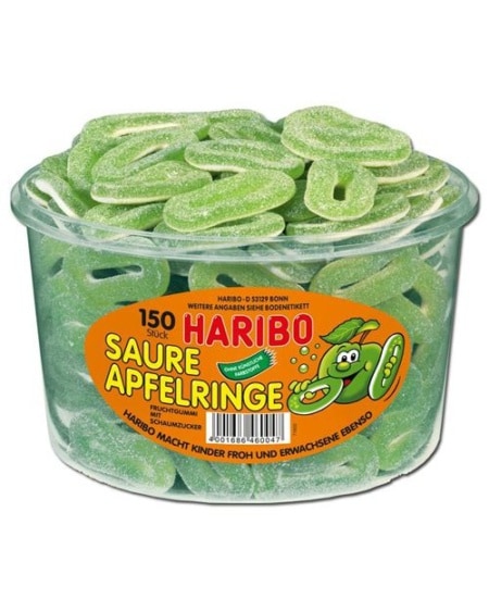Haribo - Apple Slices 1.2kg - Tights.no