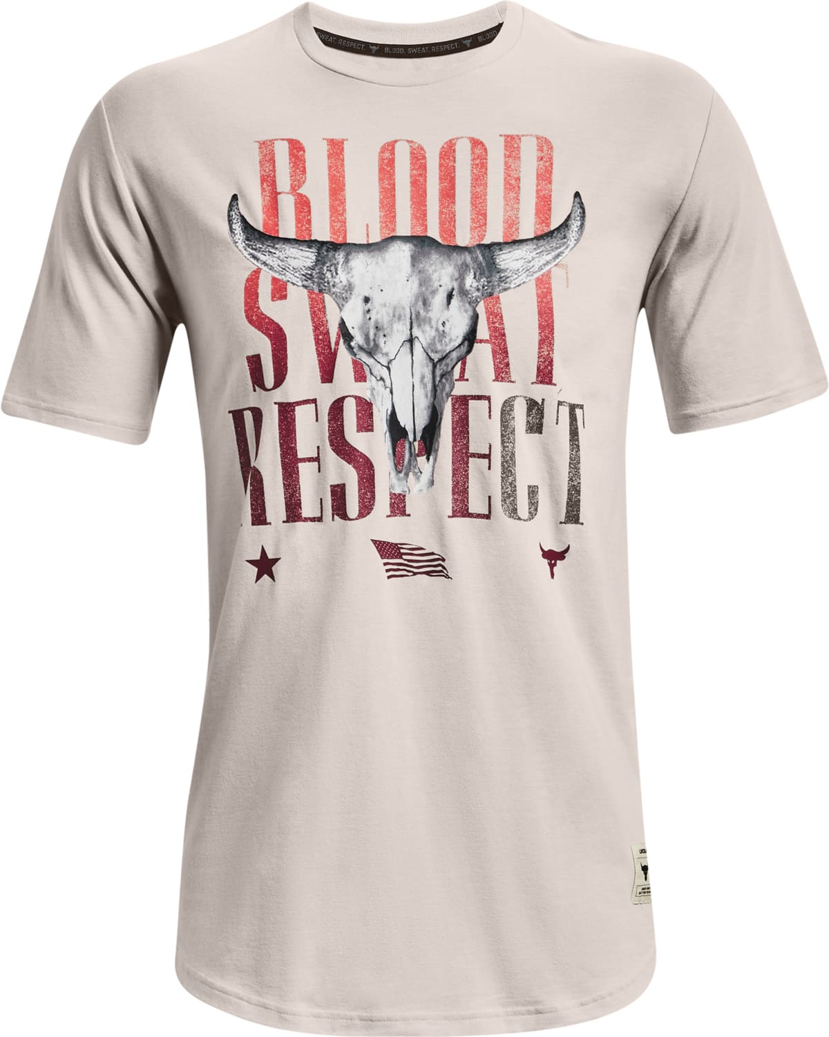 Under Armour Project Rock Outlaw BSR SS White - Tights.no